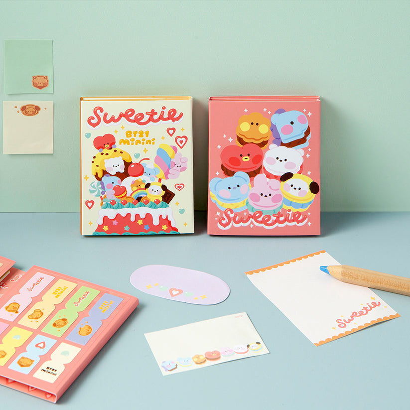 BT21 Sweetie Sticky Notes & Tabs – SEOUL SUNNY